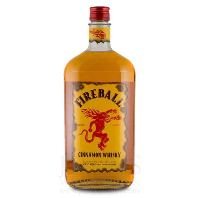 Caja 12 pzs Whisky Fireball Cinnamon 750 ml - Ki Paap