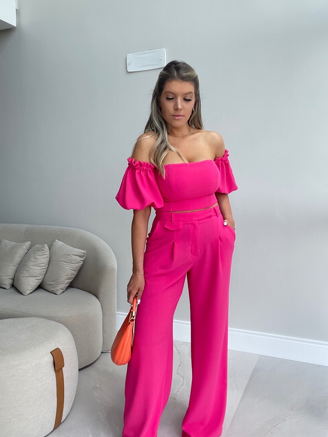 Calça Lara Pink - Comprar em Chérie