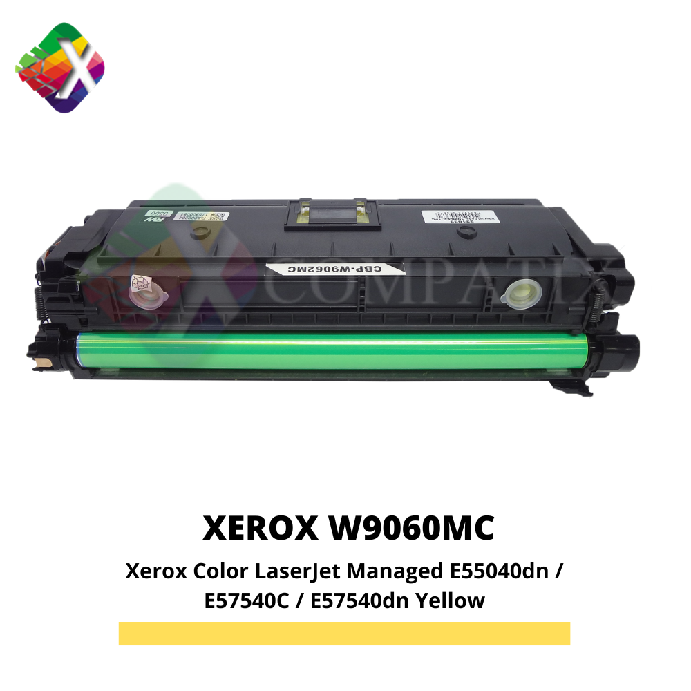 Toner CompativelHP W9062MC Amarelo | E55040 / 55040 / E57540 / 57540