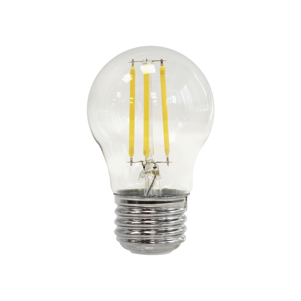 FOCO VINTAGE LED 4W E26 3000K LUZ CALIDA G45, PHILCO
