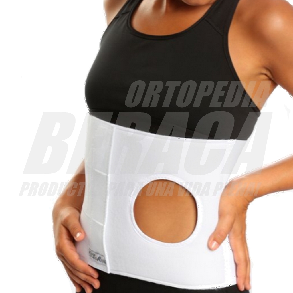 FAJA OSTOMIZADO, Colostomía, Ostomía - Unisex Post Operatoria