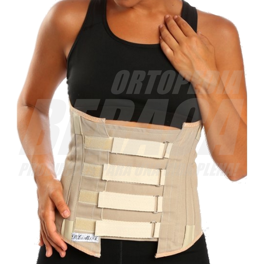 CORSET SACRO LUMBAR Ballenado Bajo - 28cm | Unisex
