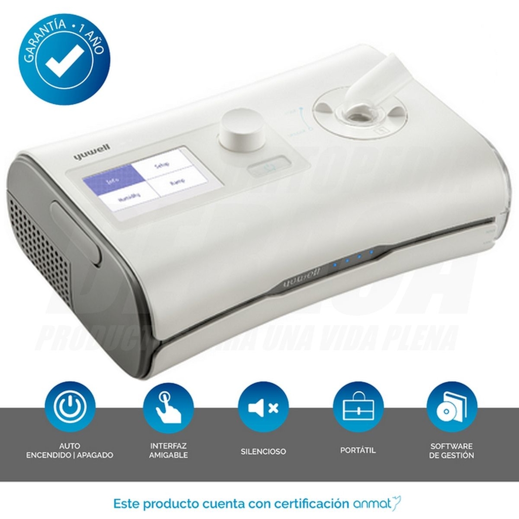 CPAP Yuwell YH-350 con Tubo Estándar