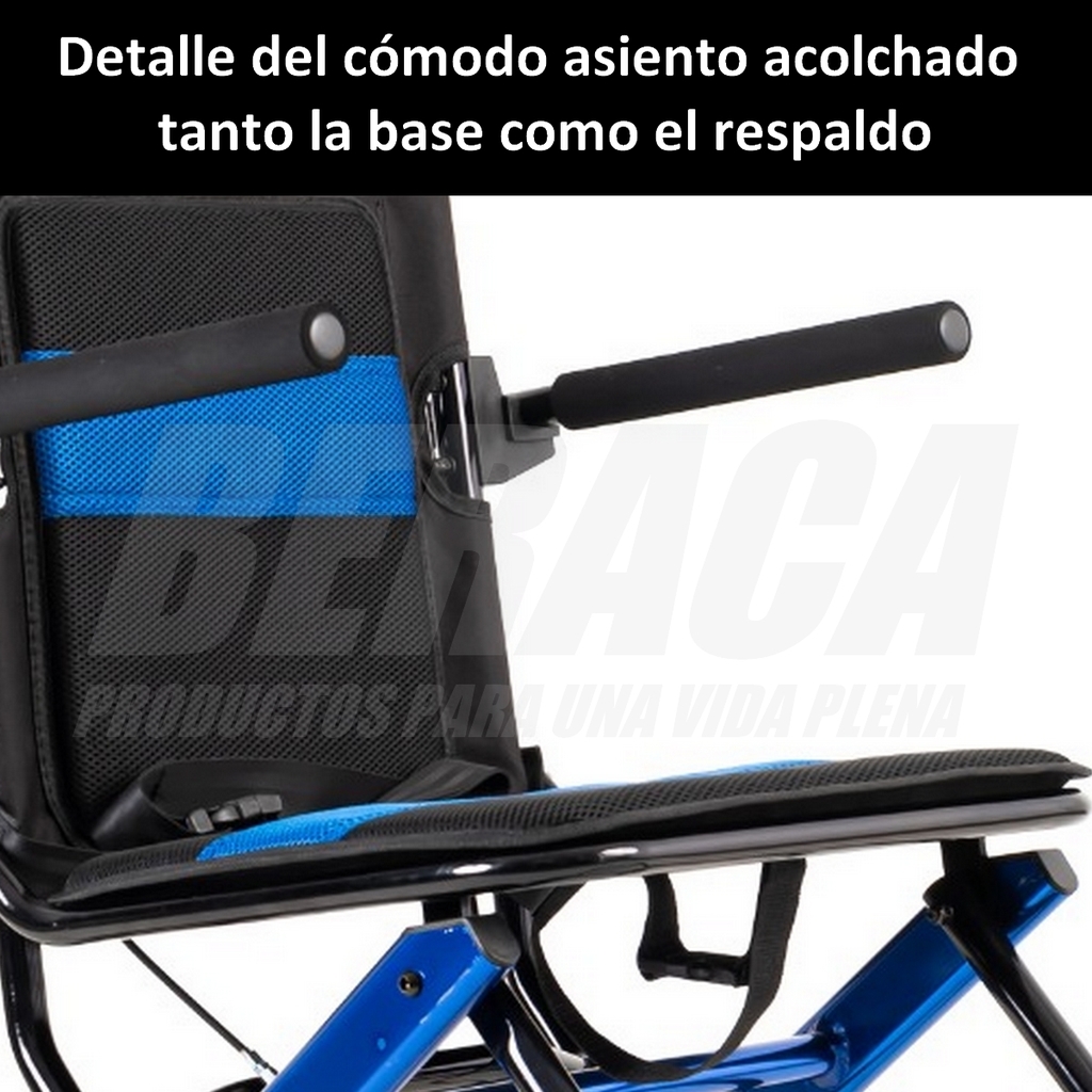 Silla de Ruedas VOYAGER de TRANSPORTE / PASEO Ultra Compacta y Liviana ...