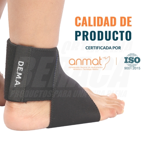 TOBILLERA SIMPLE EN 8 de Neoprene - ORTOPEDIA BERACA