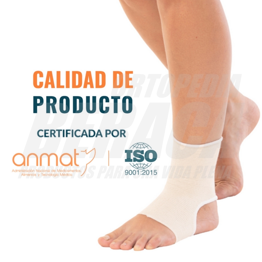 TOBILLERA SIMPLE Elástica - ORTOPEDIA BERACA
