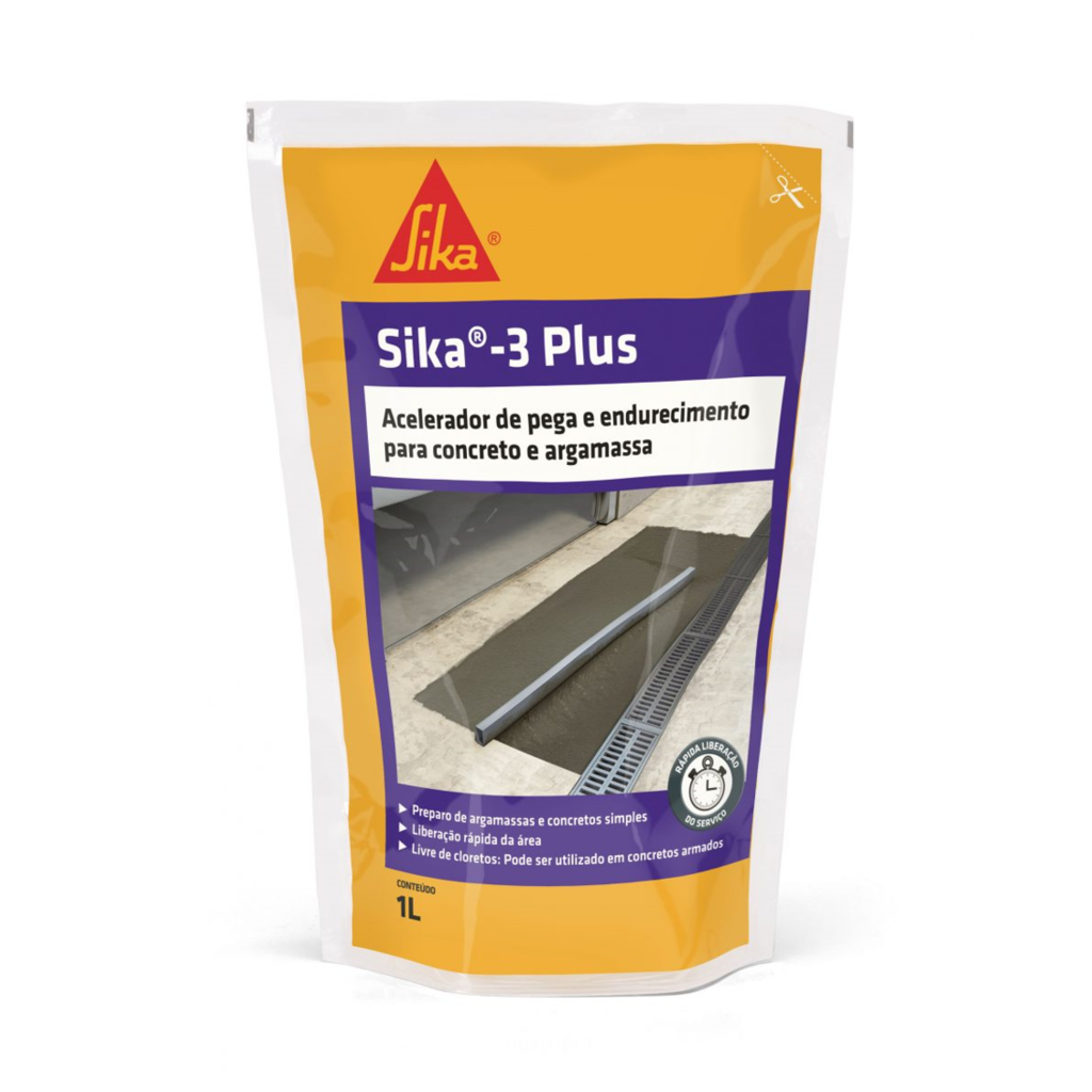 SIKA 3 PLUS 1L - Comprar em Casa Falci
