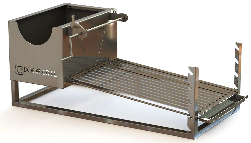 PARRILLA COM FIREBOX LENHEIRO CHAPA - Door Grill