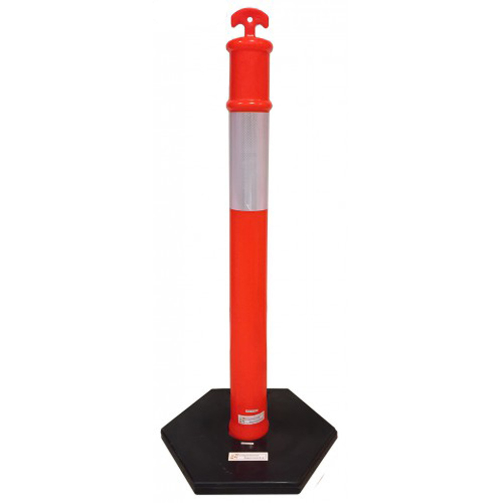 Poste demarcatorio naranja