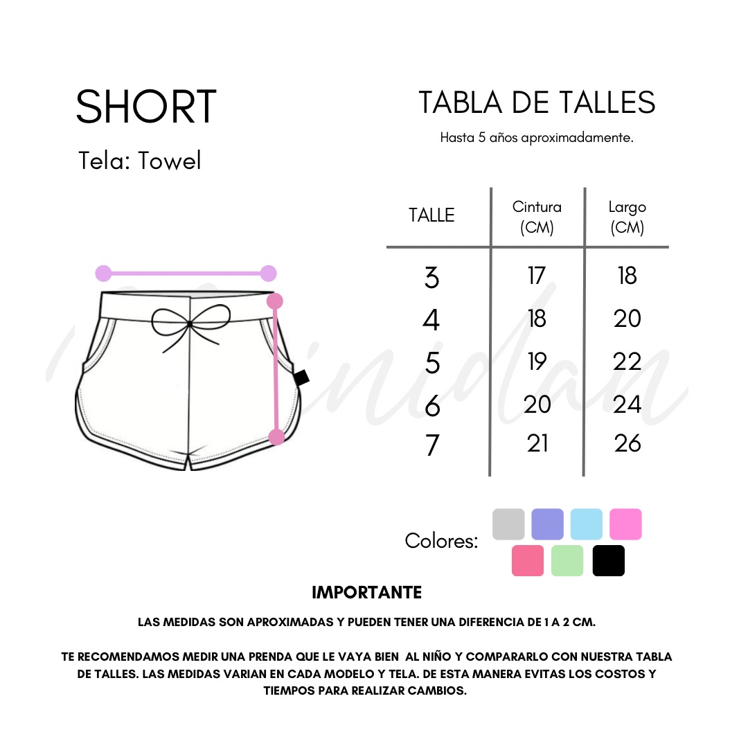 Short Towel "GANGAS SIN CAMBIO" - Comprar en Minidan