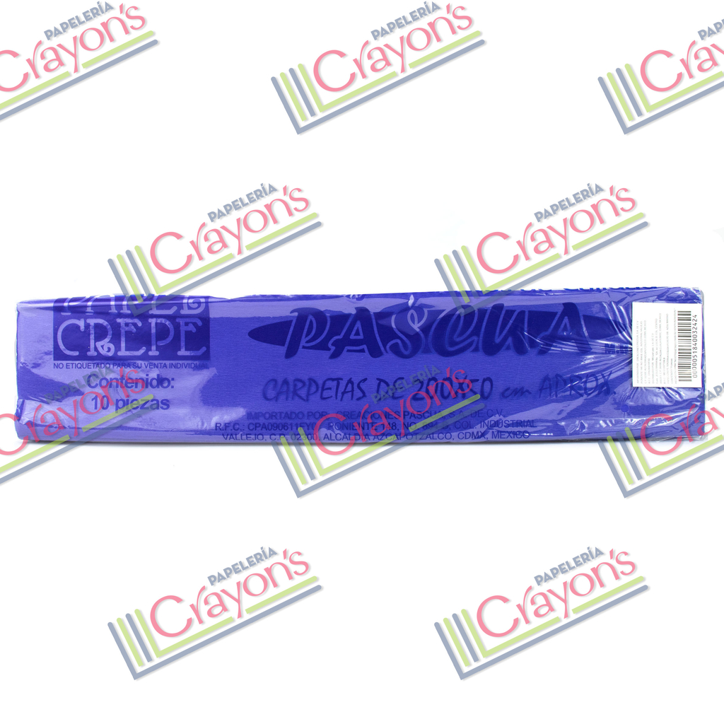 CREPE AZUL REY - Comprar en Papeleria Crayons