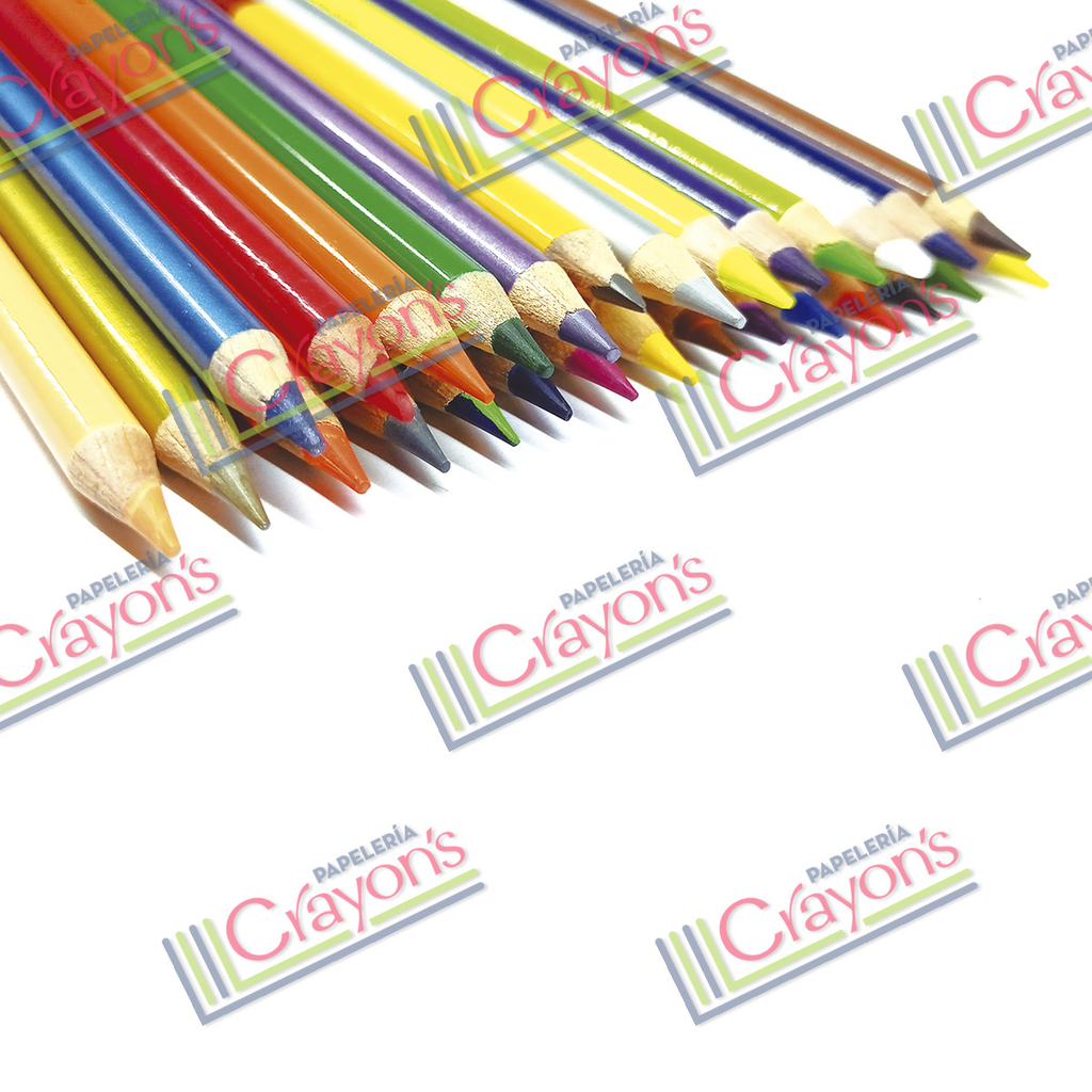 COLORES NORMA 24+4 PIEZAS - Papeleria Crayons