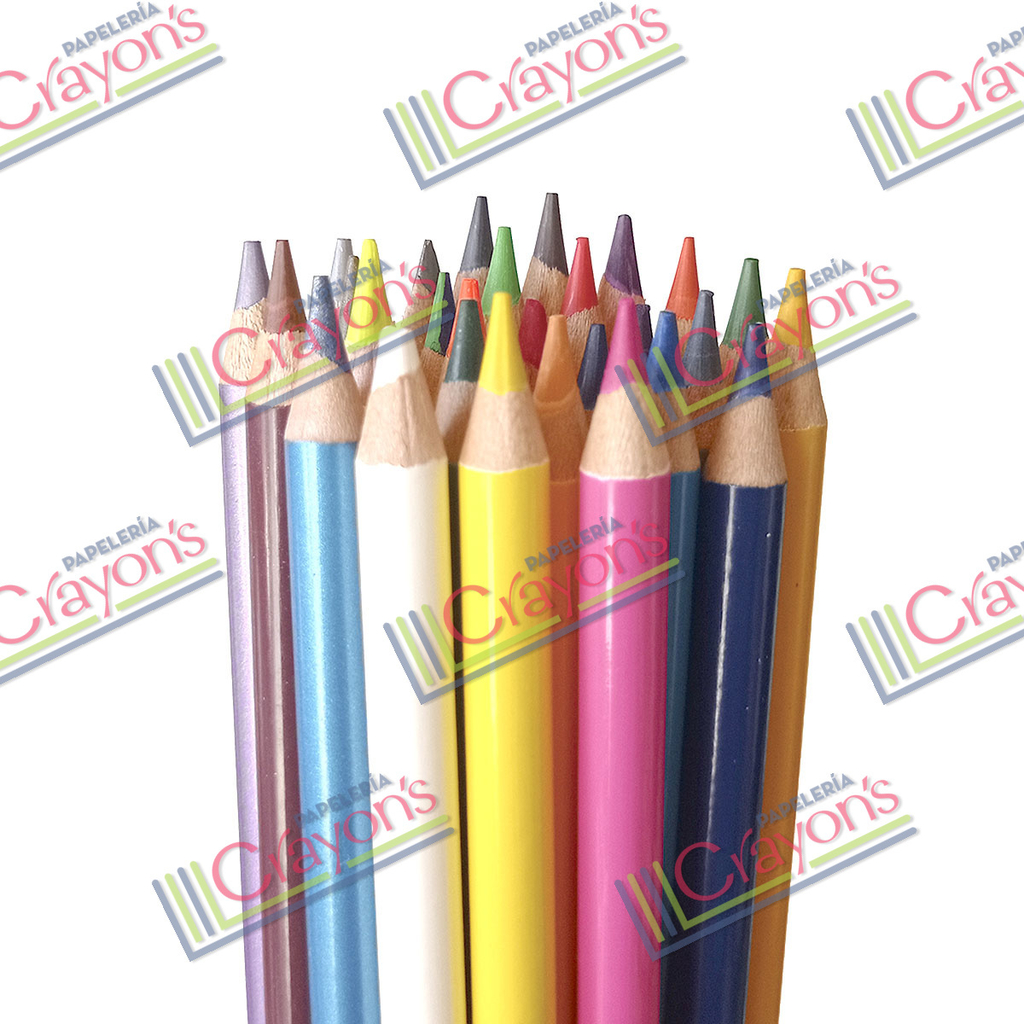 COLORES NORMA 24+4 PIEZAS - Papeleria Crayons