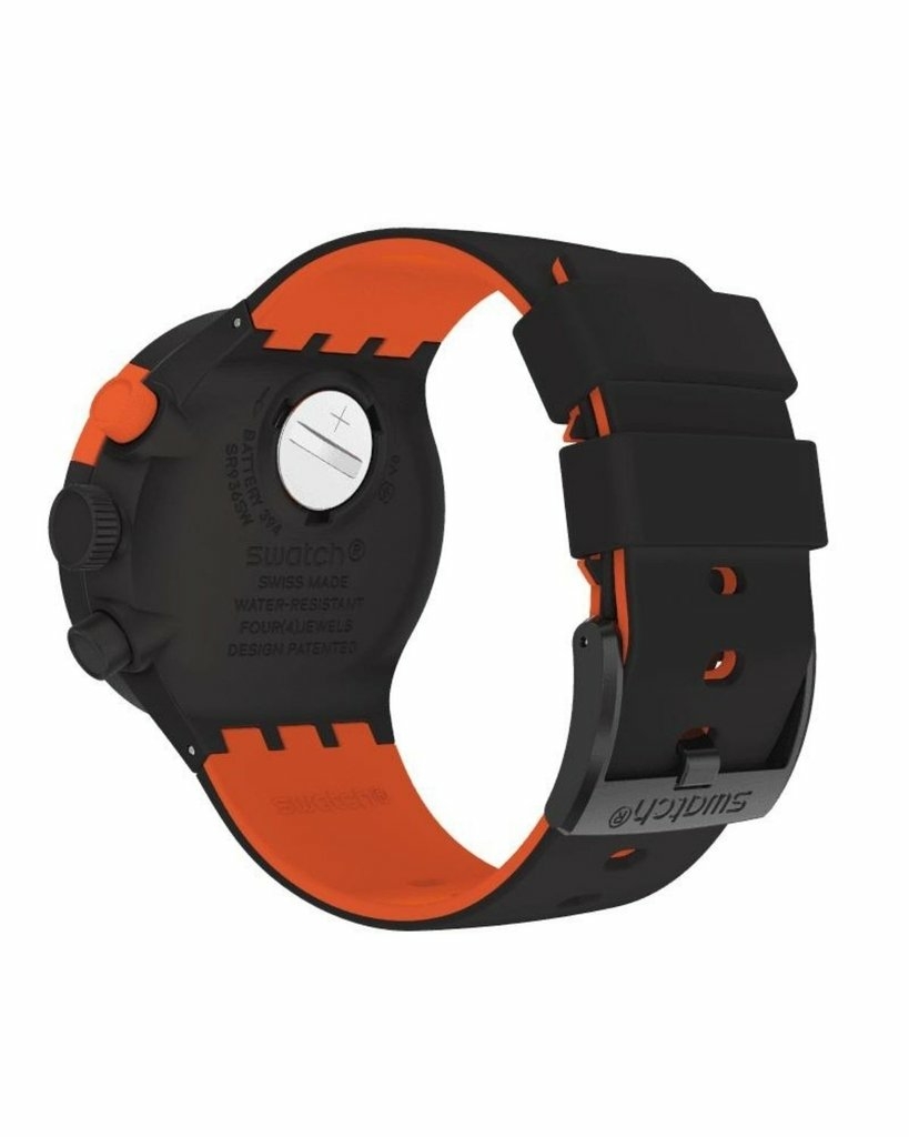 Reloj Swatch Unisex Chrono Big Bold Sb02b402 Checkpoint Red