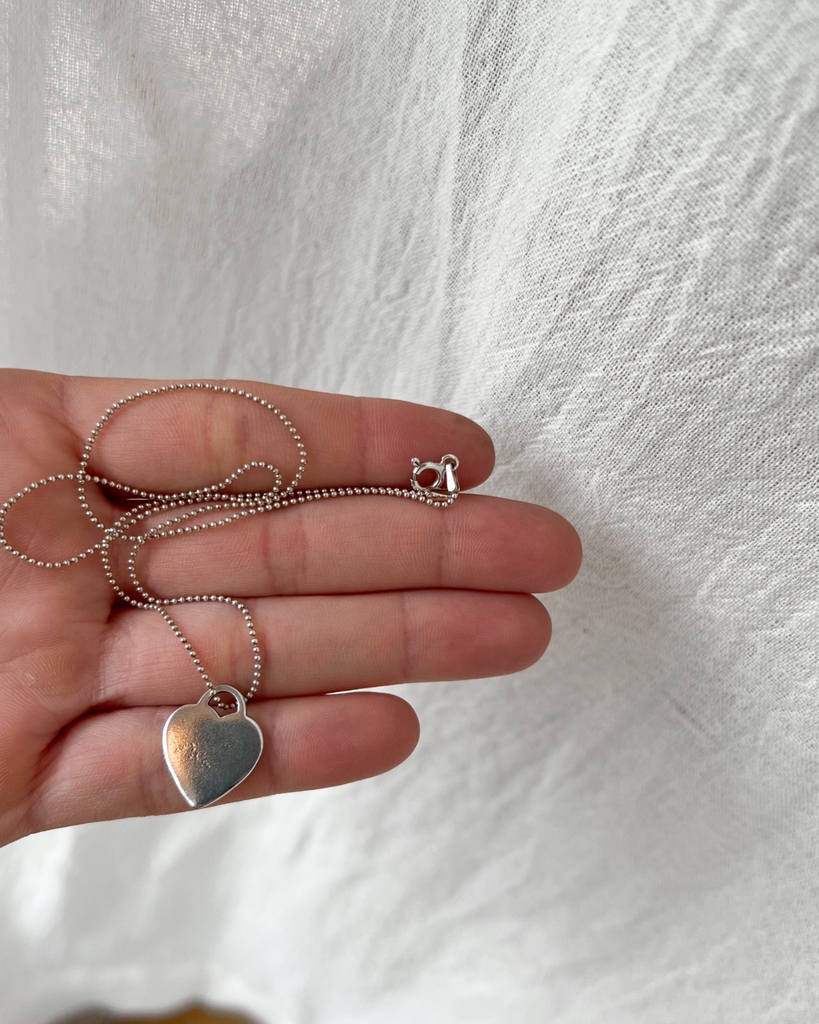 Cadena con corazon Tiffany - Comprar en Kositas