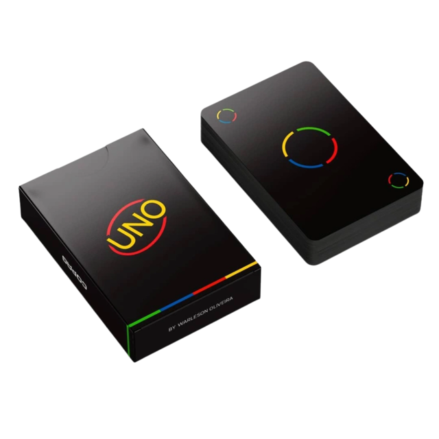 Jogo Uno Minimalista Card Game Mattel