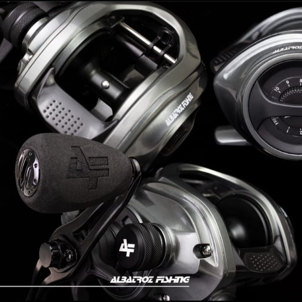 Carretilha Albatroz V73 Gray 8kg Drag 6 Rol.