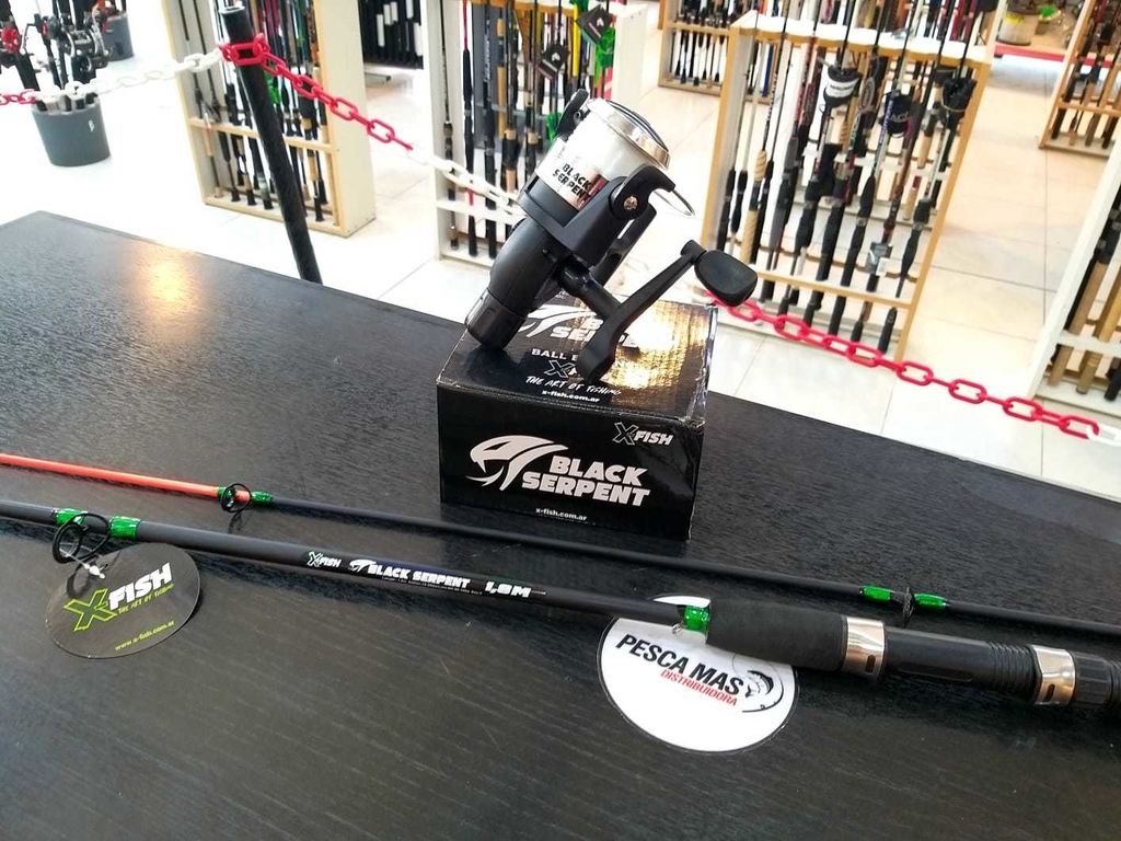 COMBO - REEL Frontal sl500 + Caña X-Fish Black Serpent 1.80 mts