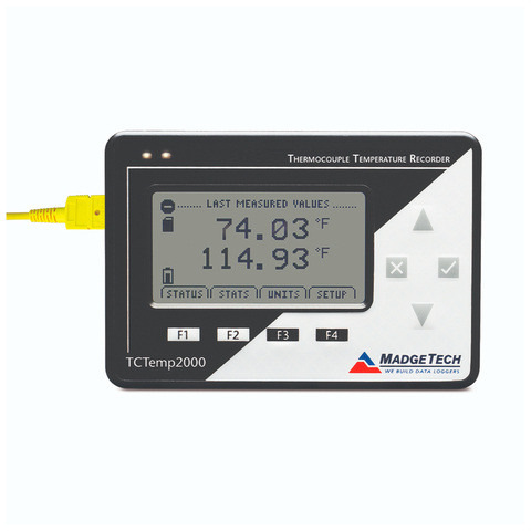 Data Logger de Tensão CC de 4, 8, 12 e 16 Canais - VoltX - MadgeTech