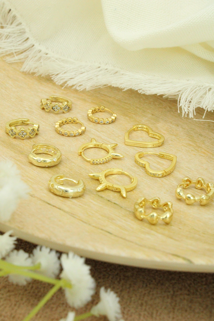 Candonga dorada pequeña - Comprar en LA BIJOUTERIA