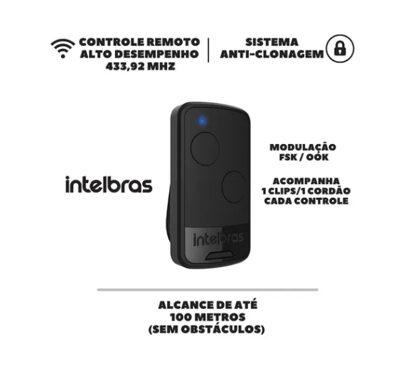 CONTROLE REMOTO EP 02 INTELBRAS