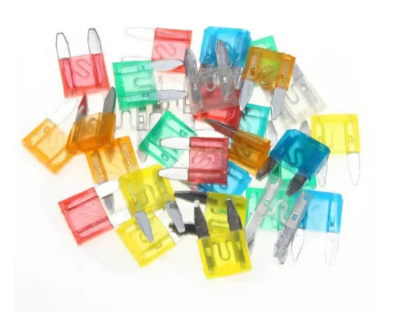 KIT DE FUSÍVEIS AUTOMOTIVO COM 10 FUSÍVEIS