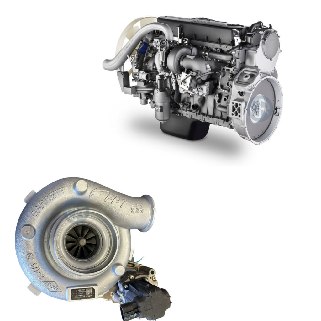 Turbo Compressor para motor Cursor 9 linha FPT, CASE /NEW HOLLAND ...