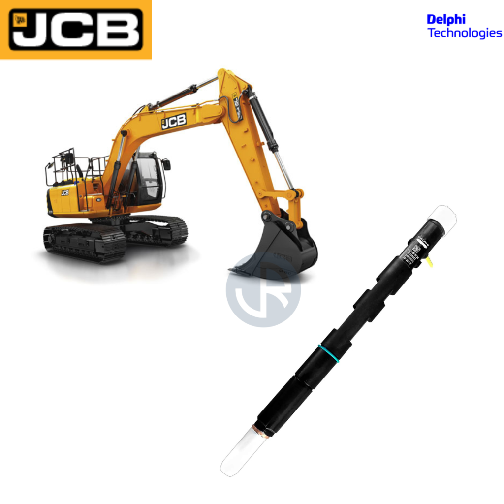 Bico Injetor Completo Delphi Jcb Escavadeira4.8i T3 28258683