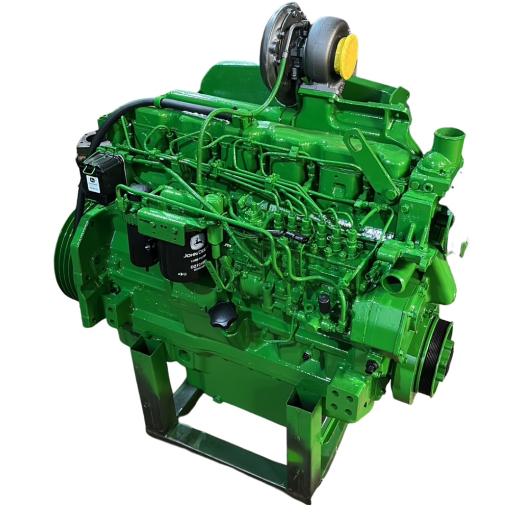 Motor Diesel JOHN DEERE POWERTECH 8.1 6081 revisado montado
