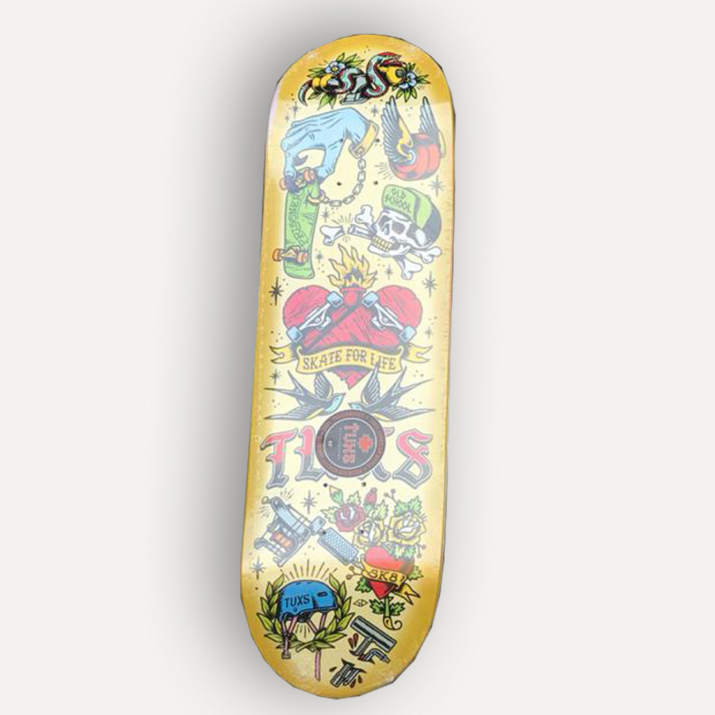 DECK TABLA DE SKATE TUXS GUATAMBU PREMIUM ANIMAL SERIES CERDITO