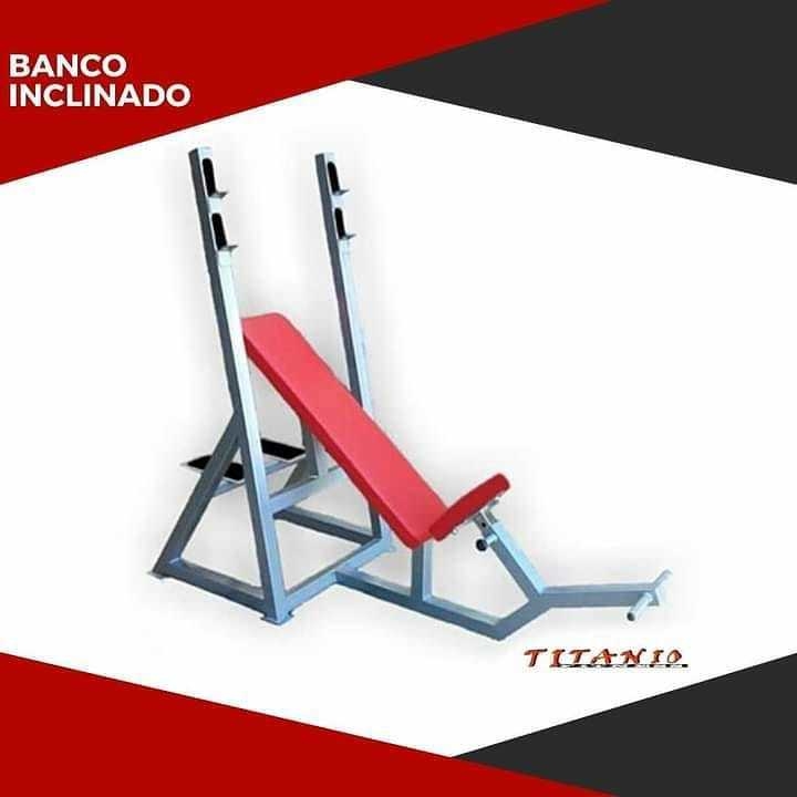 BANCO INCLINADO - Comprar en Titanio Fitness