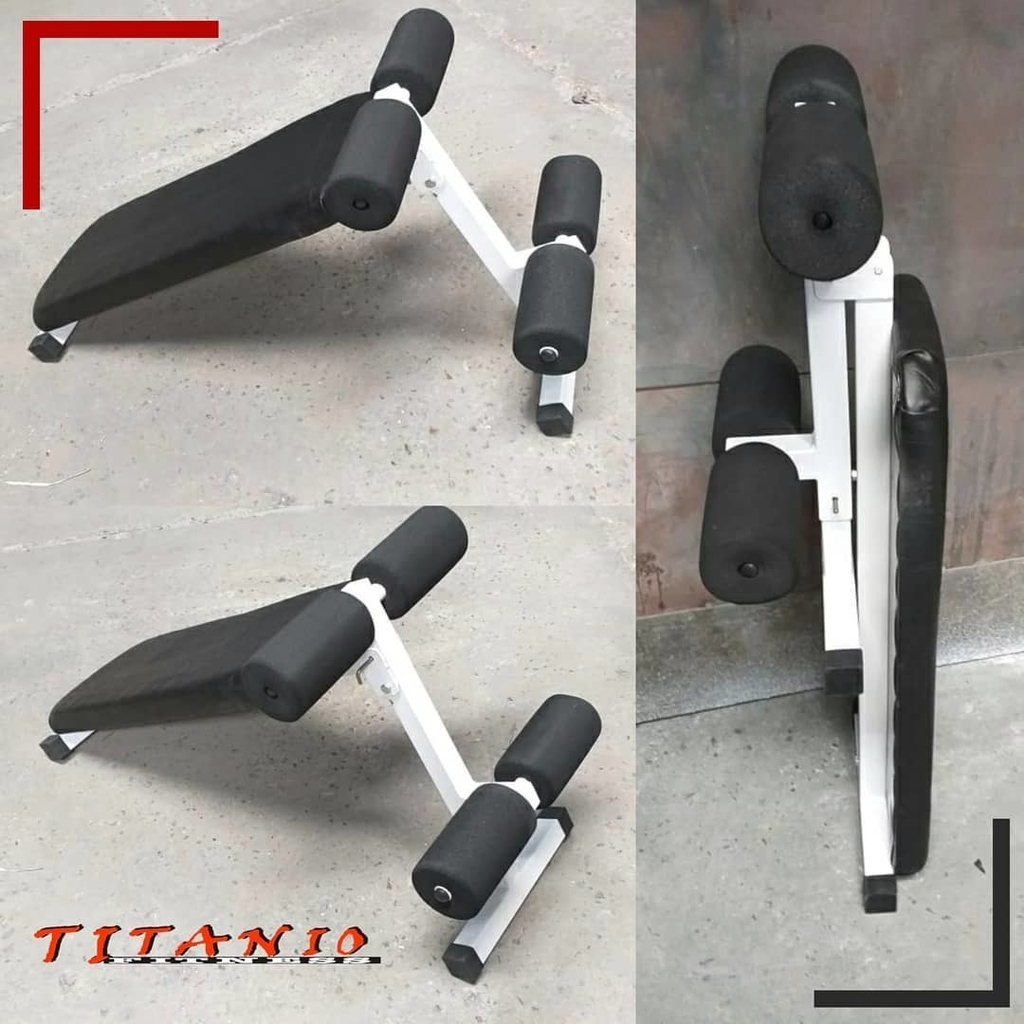BANCO PARA ABDOMINALES PLEGABLE LINEA HOGAR