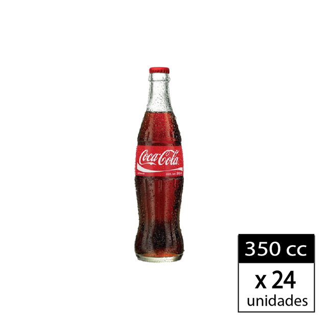 COCA COLA RETORNABLE x 350 cc x 24 Und