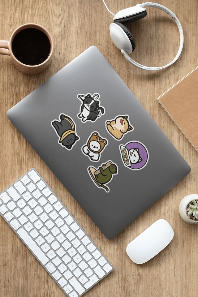 Stickers de gatitos y memes de BaconCats