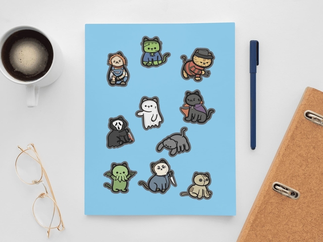 Stickers de gatitos y memes de BaconCats