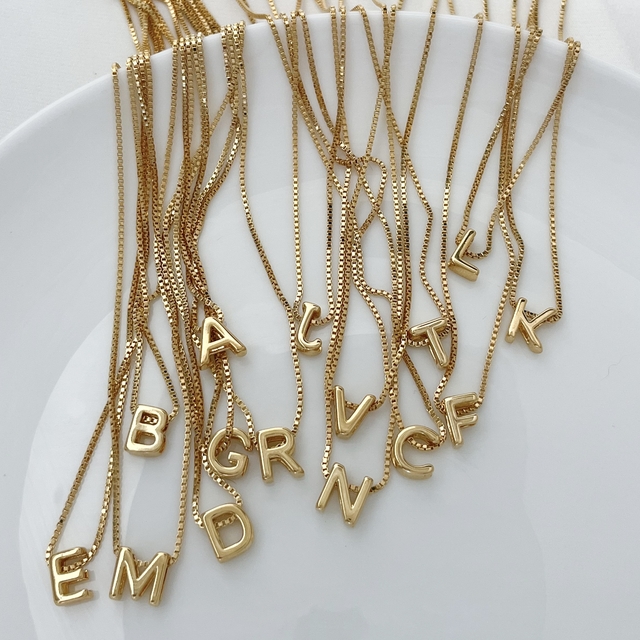 Colar inicial - Comprar em Tudo Para Elas