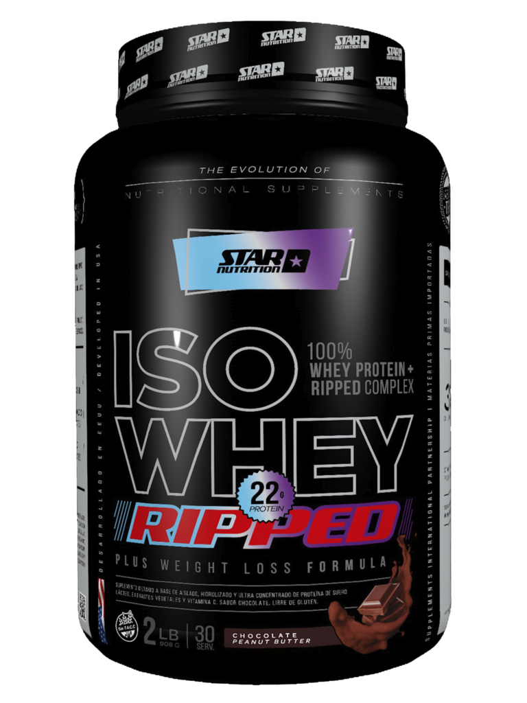 ISO WHEY RIPPED 2 LBS - CHOCOLATE PEANUT BUTTER