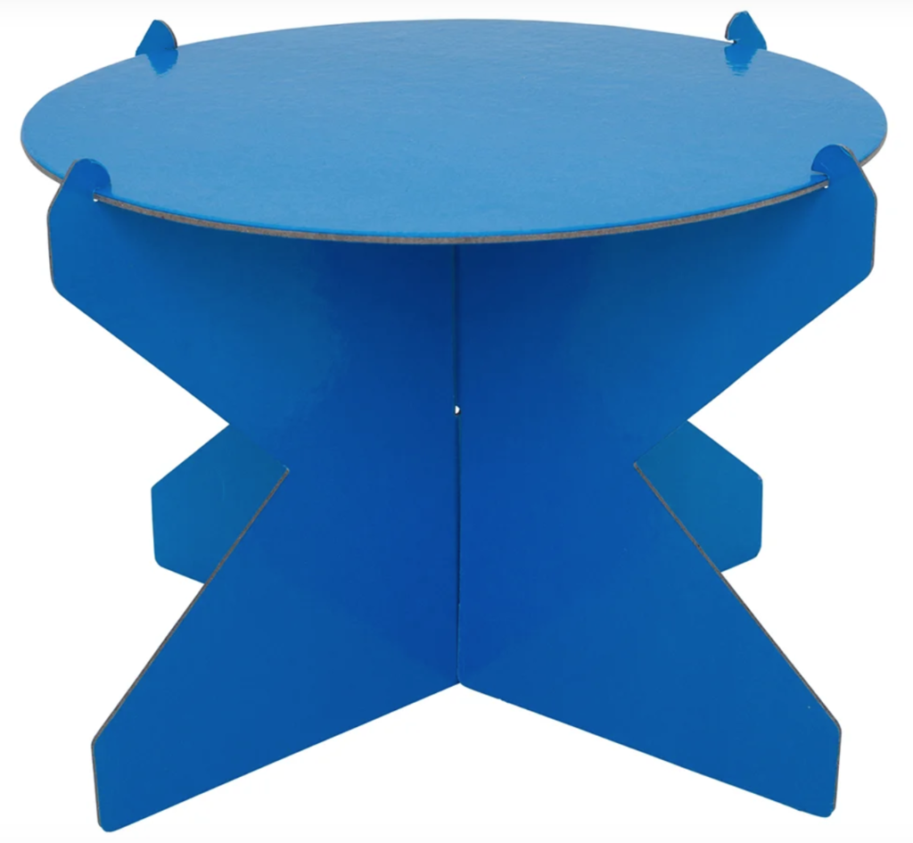 Boleira Desmontável 20cm Azul Mar - Simplesmente Papel