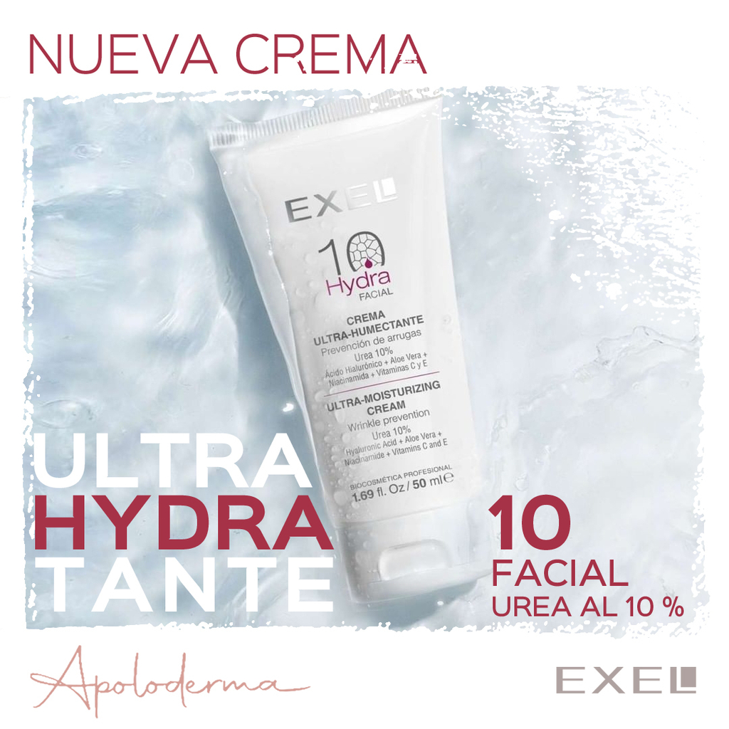 Crema Ultra-hidratante Hydra 10 facial