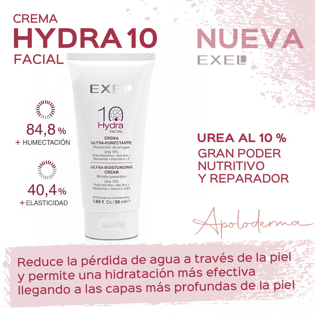 Crema Ultra-hidratante Hydra 10 facial