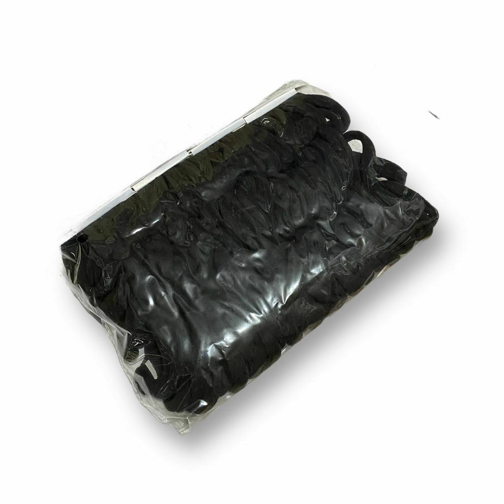 Paquete de Ligas Negra Princess (12pz)