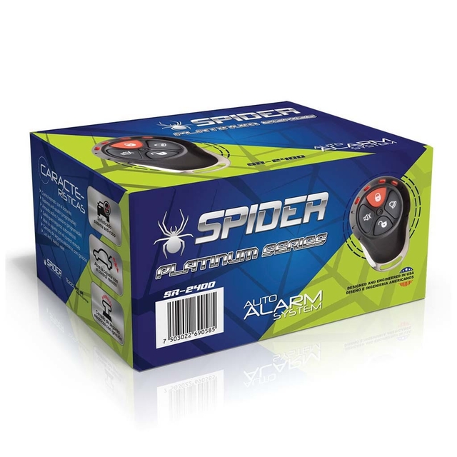 SR-2400 Alarma Spider Seguros Eléctricos