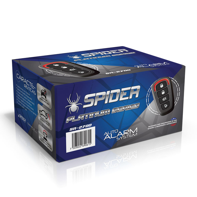 SR-2700 Alarma Spider Seguros Eléctricos