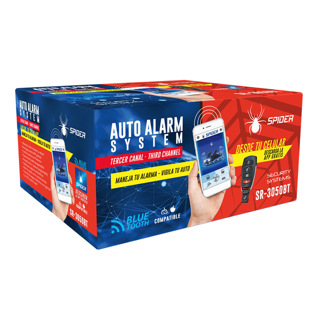 Alarma para auto con bluetooth