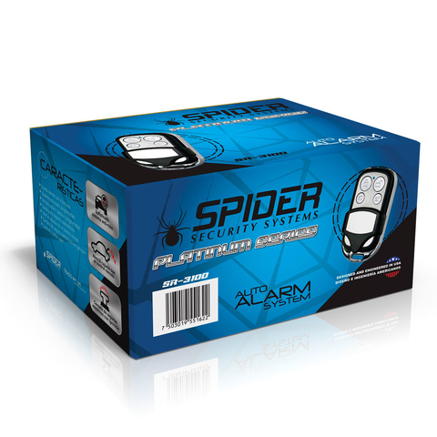 SR-3100 Alarma Spider Seguros Eléctricos
