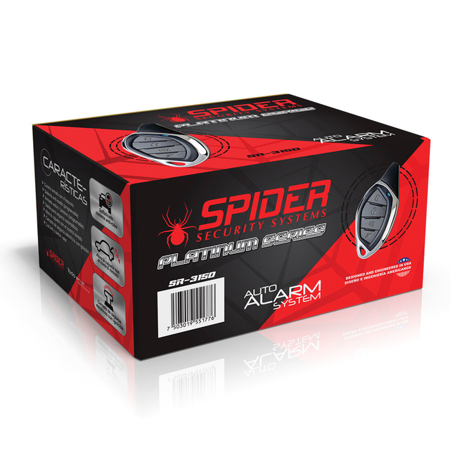 SR-3150 Alarma Spider Seguros Eléctricos