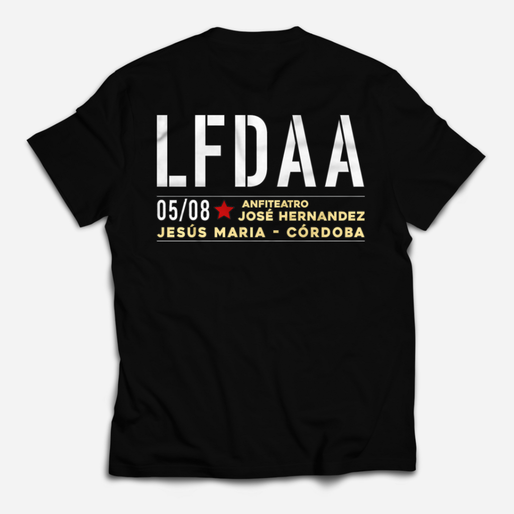 Remera Indio Solari Jesús Maria