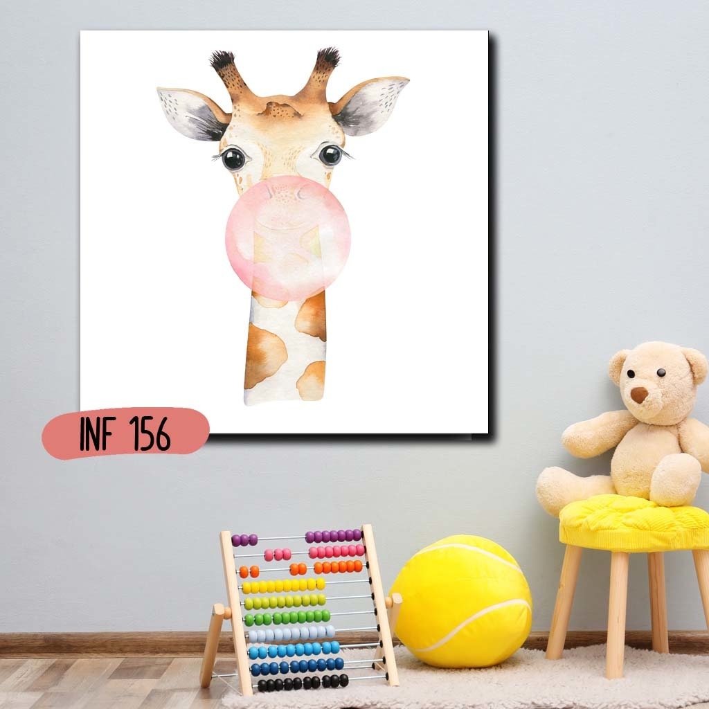 Jirafa con chicle - Comprar en DecoCuadro Guemes