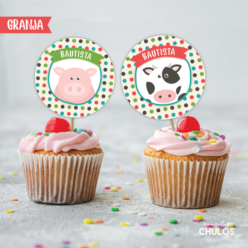 Kit Imprimible GRANJA - Comprar en Momentos CHULOS