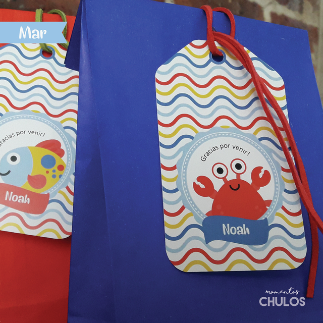 KIT IMPRIMIBLE MAR archivo pdf personalizado